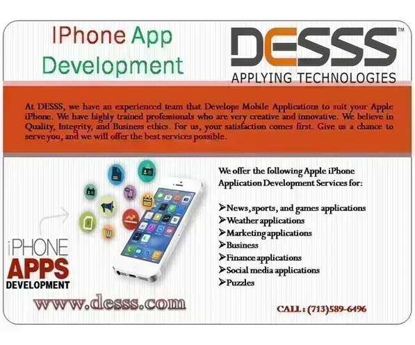 iphone application development | ios app development | DESSS